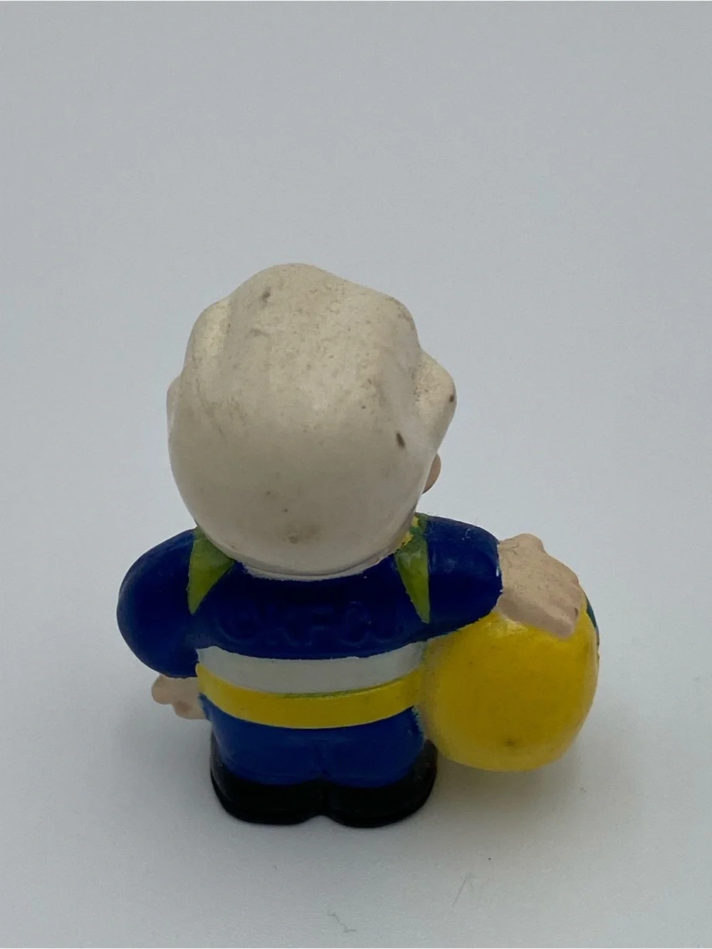 kfcj | Toys | Kfc Colonel Sanders Advertising Figurine Blue Yellow ...